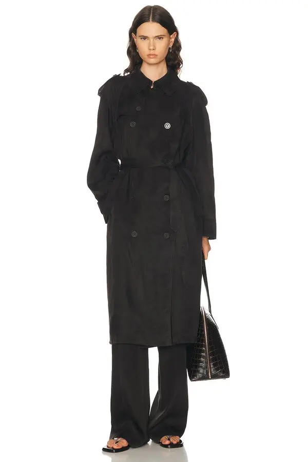 Helmut Lang Fluid Trench Coat