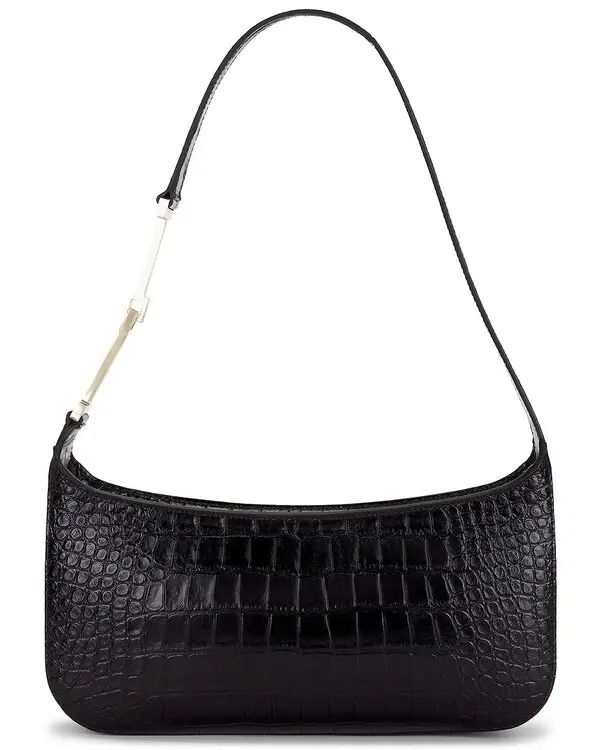 TOM FORD Tumbled Soft Printed Croc Small Shoulder Bag