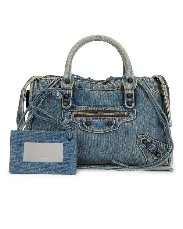 Balenciaga Le City Small Bag - Blue