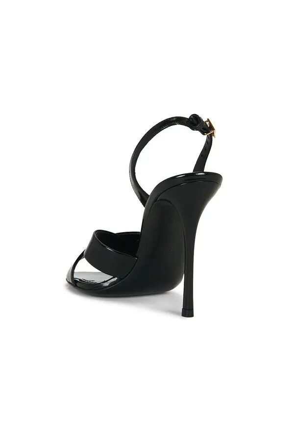 Dolce & Gabbana Patent Leather Slingback Stilettos