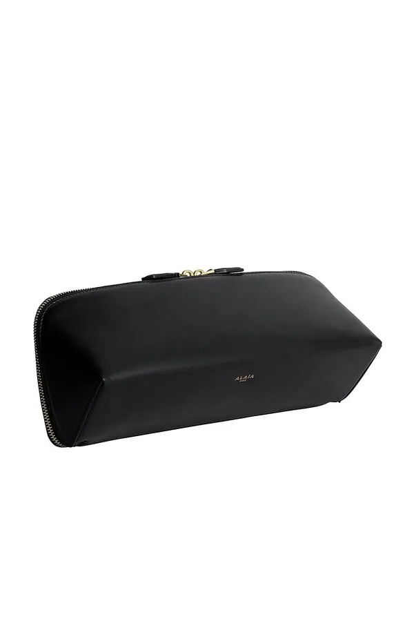 Alaïa Delta Clutch - Noir