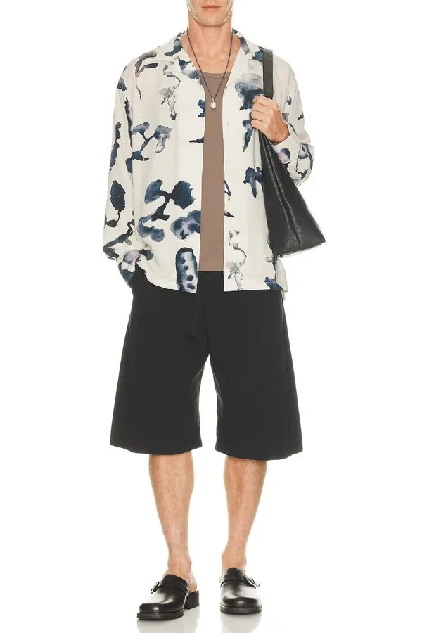 Oas Myrelle Brillo Shirt In Blue - Dark Blue