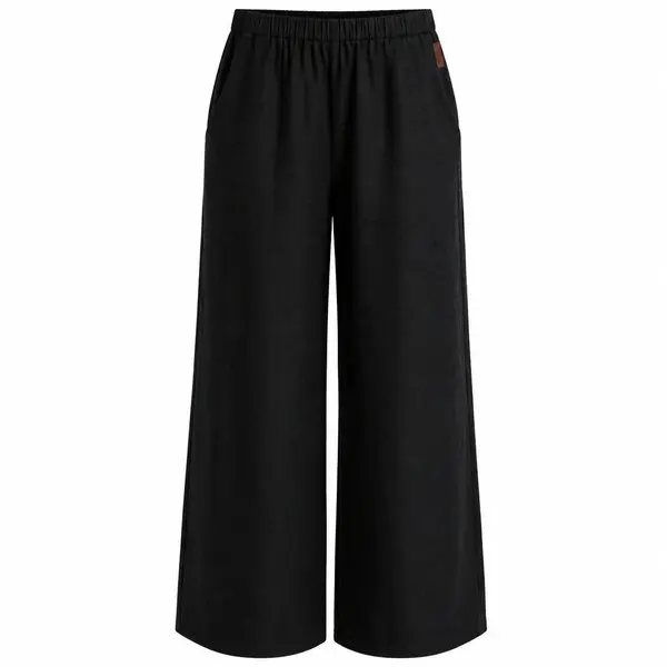 IDYLLO Linen Wide Leg Trousers