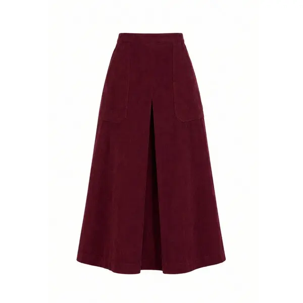 RAISHMA A-line Corduroy Skirt