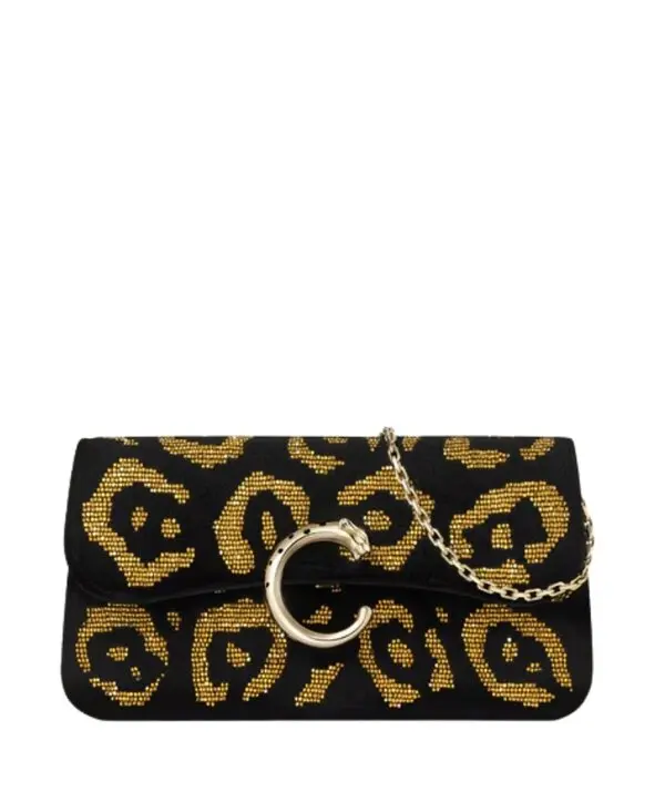 Cartier Panthère C De Mini Bag - Black
