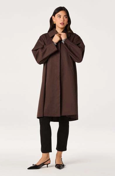 Astr The Label Harmoni Oversized Trench Coat