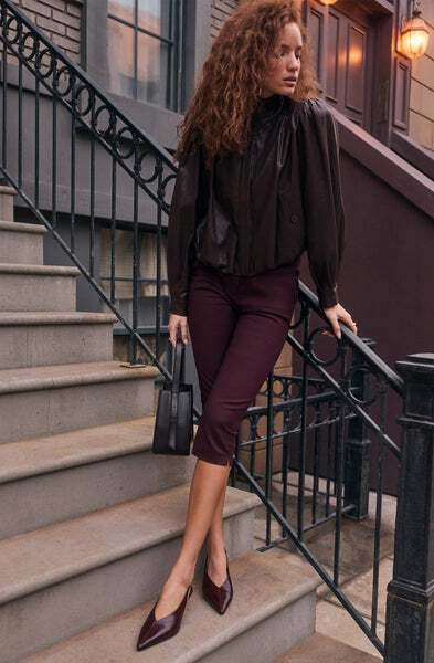 Astr The Label Cardin Tailored Capri Pants