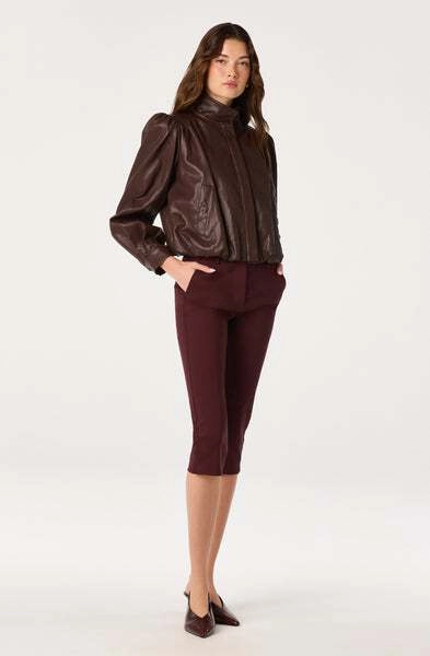 Astr The Label Cardin Tailored Capri Pants