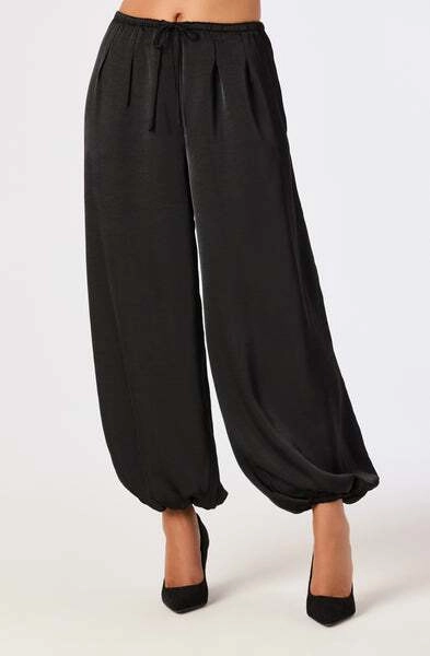 Astr The Label Satin Balloon Pants
