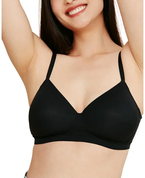 MEADOW Moonrise Padded Pocketed Mastectomy Bra - Black