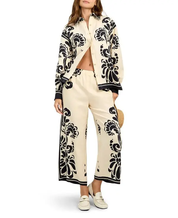 Trina Turk Long Sleeve Nivara Top