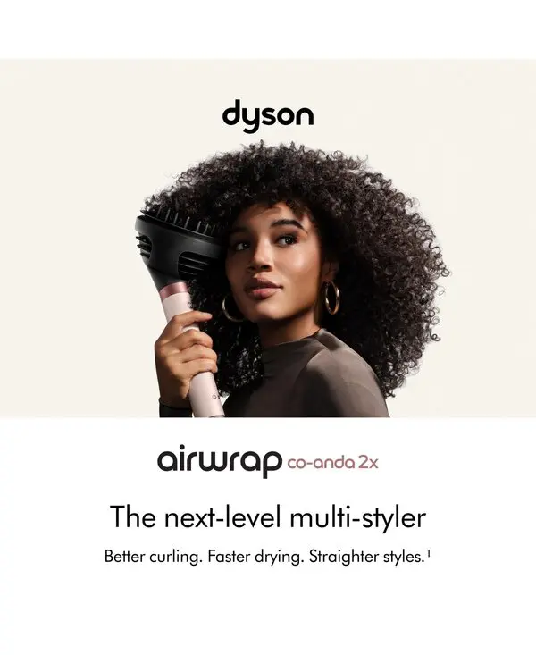DYSON Airwrap Co-anda2x Multi-styler And Dryer Curly+coily - Jasper Plum