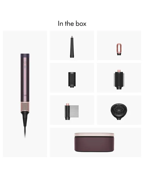 DYSON Airwrap Co-anda2x Multi-styler And Dryer Curly+coily - Jasper Plum