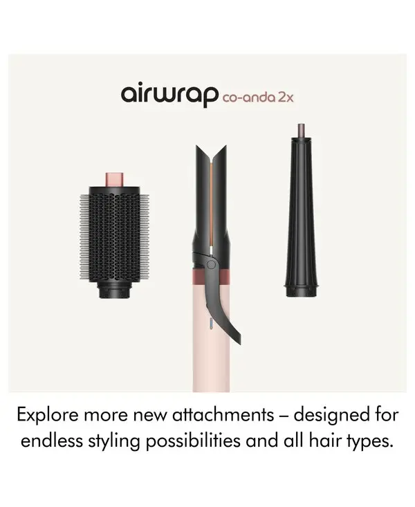 DYSON Air Straightener 2x Airwrap Co-anda2x Attachment
