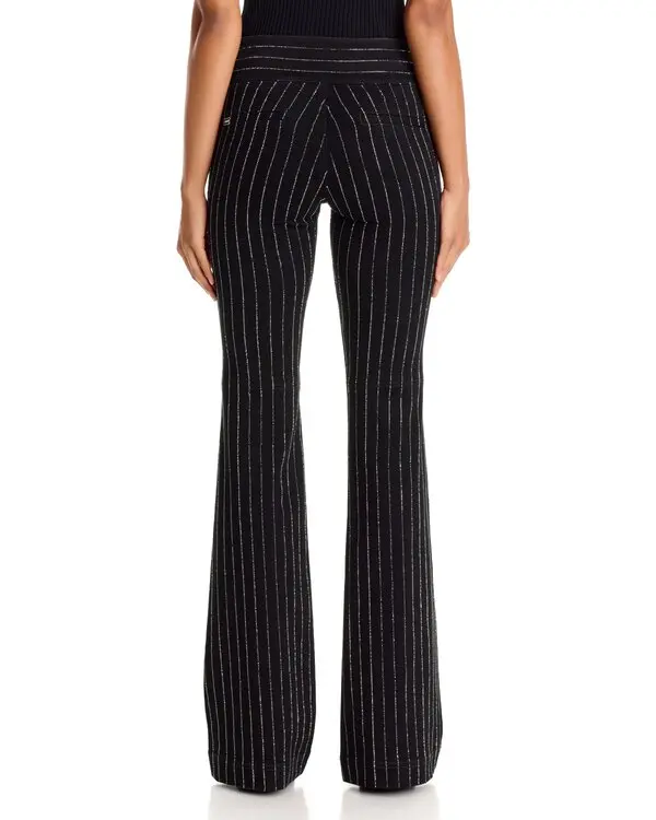 Alice + Olivia Mid Rise Flare Jeans