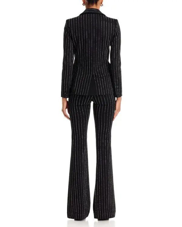 Alice + Olivia Mid Rise Flare Jeans