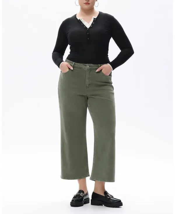 BAYEAS Mid Rise Stretch Straight Leg Jeans