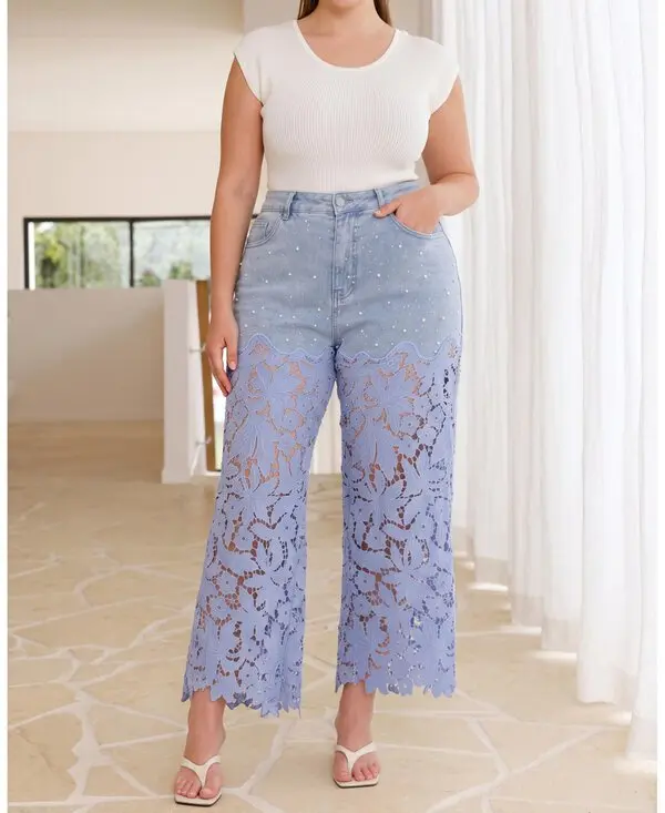 BAYEAS Wide Leg Jeans