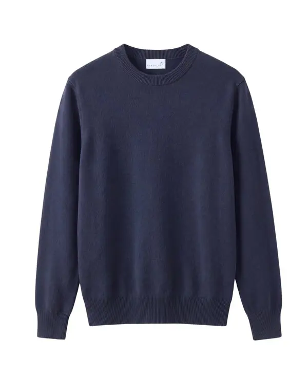 CARTOLINA Sloane Cashmere Sweater - Midnight Blue