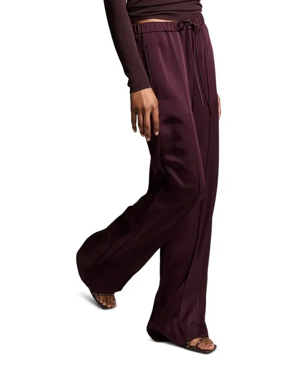 Vince Mid Rise Tailored Drawstring Pants