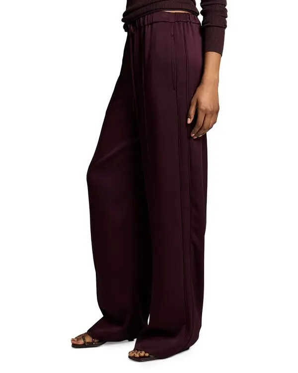 Vince Mid Rise Tailored Drawstring Pants