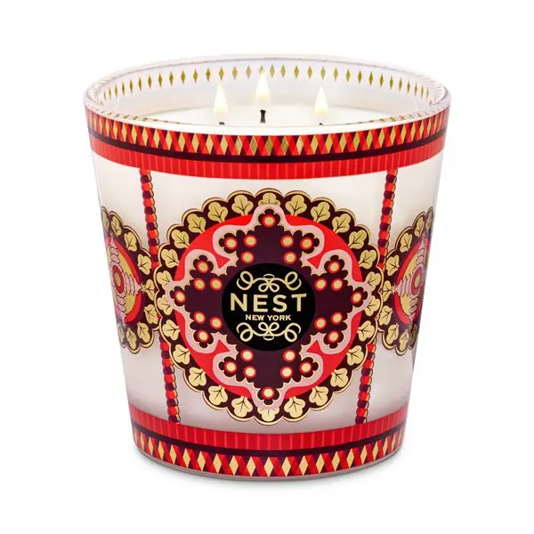 NEST NEW YORK X Pierre Marie Holiday 3-wick Candle 56 Oz