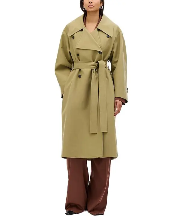Another Tomorrow Double Face Trench