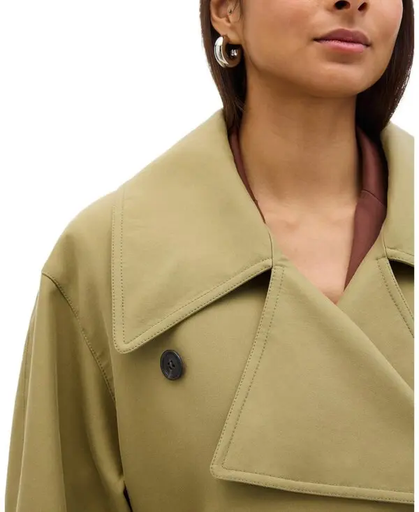 Another Tomorrow Double Face Trench
