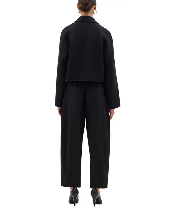 Another Tomorrow Double Face Crop Blouson