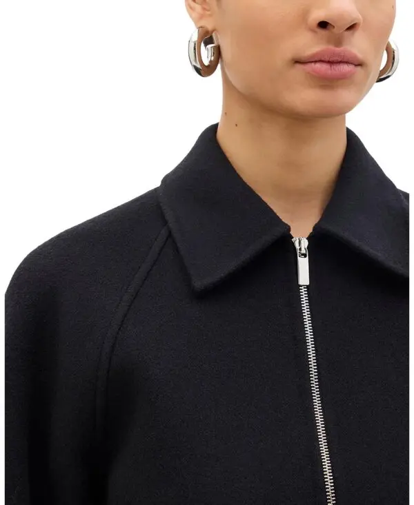 Another Tomorrow Double Face Crop Blouson