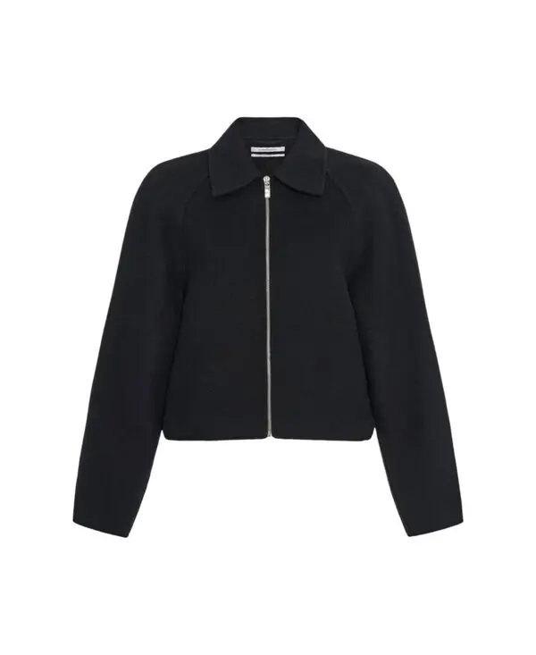 Another Tomorrow Double Face Crop Blouson