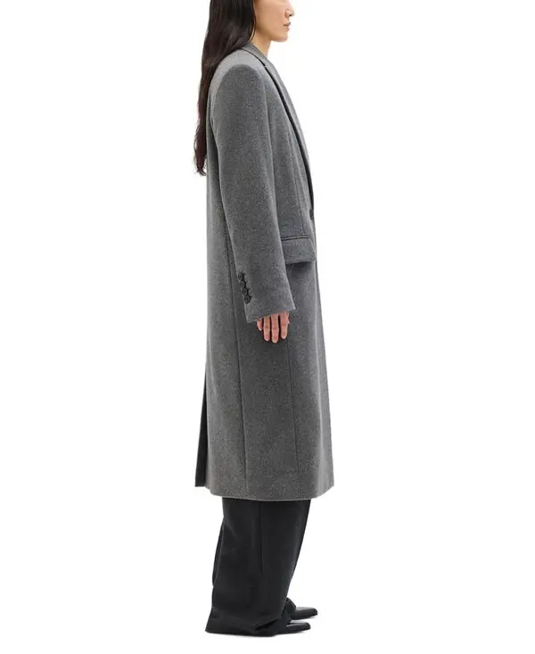 Another Tomorrow Cashmere Tailored Overcoat