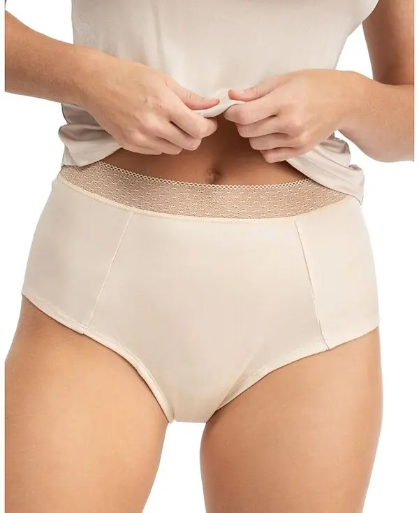 Uwila Warrior High Waisted Soft Silk Brief - Smoke Grey