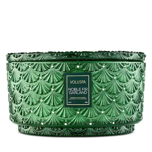 Voluspa Noble Fir Garland Centerpiece Candle 65 Oz - Green