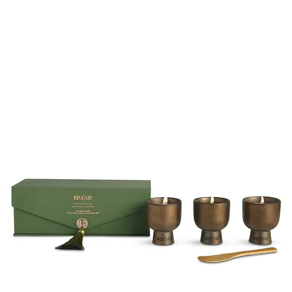 BLUEME Comfort, Joy & Festive Votive Candle Set