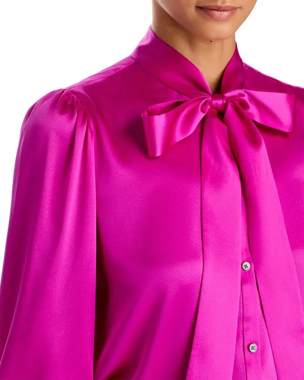 Ramy Brook Theresa Stretch Silk Blouse