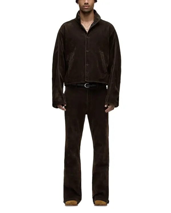 Hudson Jeans Faux Suede Walker Trousers