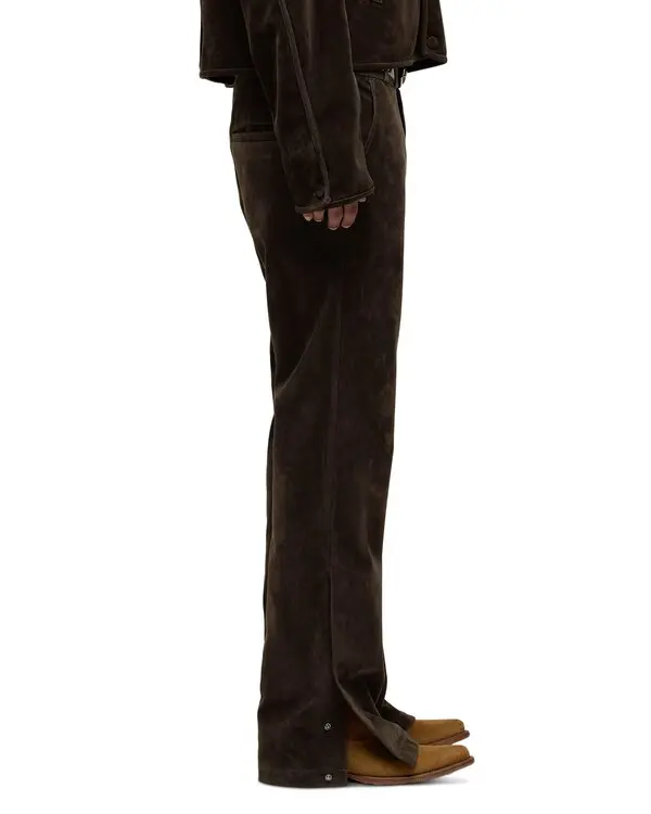 Hudson Jeans Faux Suede Walker Trousers