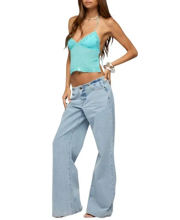 EDIKTED Veya Low Rise Baggy Jeans