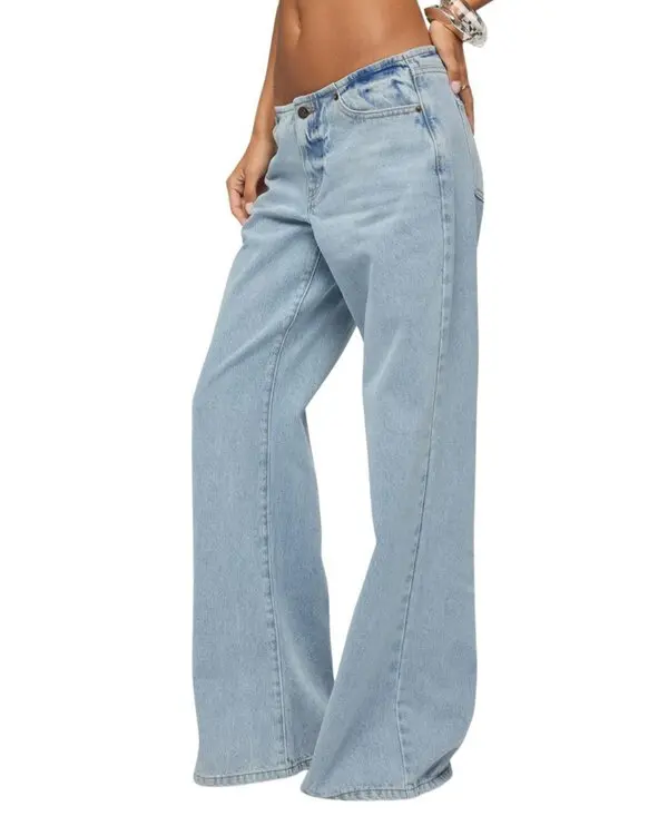 EDIKTED Veya Low Rise Baggy Jeans