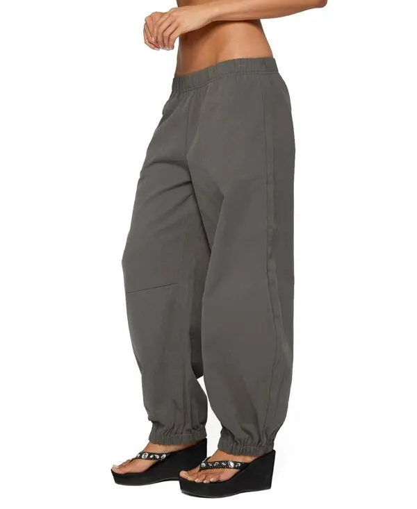 EDIKTED Cotton Parachute Pants