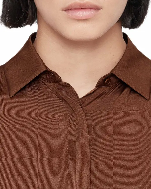 ALLSAINTS Noora Belted Shirt Dress