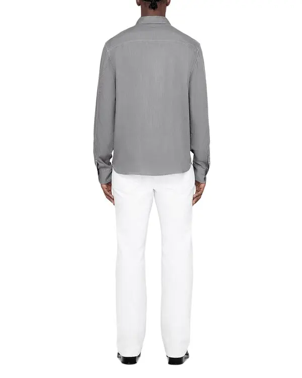 ALLSAINTS Bond Long Sleeve Shirt - Cloud Grey