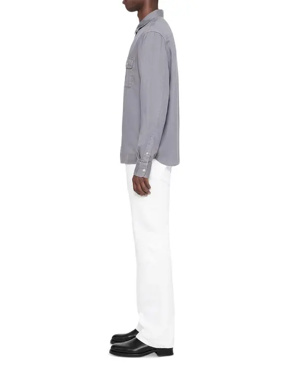 ALLSAINTS Bond Long Sleeve Shirt - Cloud Grey