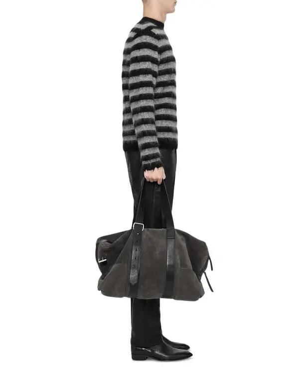 ALLSAINTS Harry Striped Crewneck Sweater