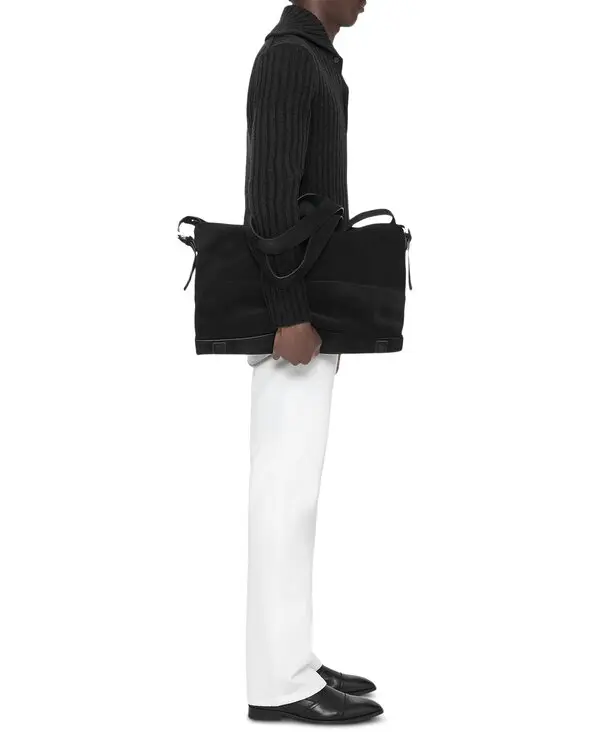 ALLSAINTS Liev Wool Blend Funnel Neck Sweater