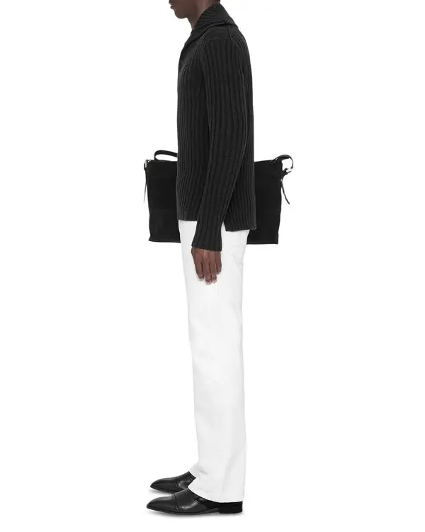 ALLSAINTS Liev Wool Blend Funnel Neck Sweater
