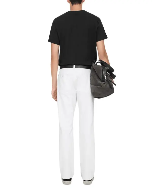 ALLSAINTS Hale Cotton Crewneck T-shirt - Washed Black