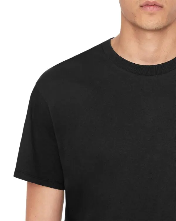 ALLSAINTS Hale Cotton Crewneck T-shirt - Washed Black