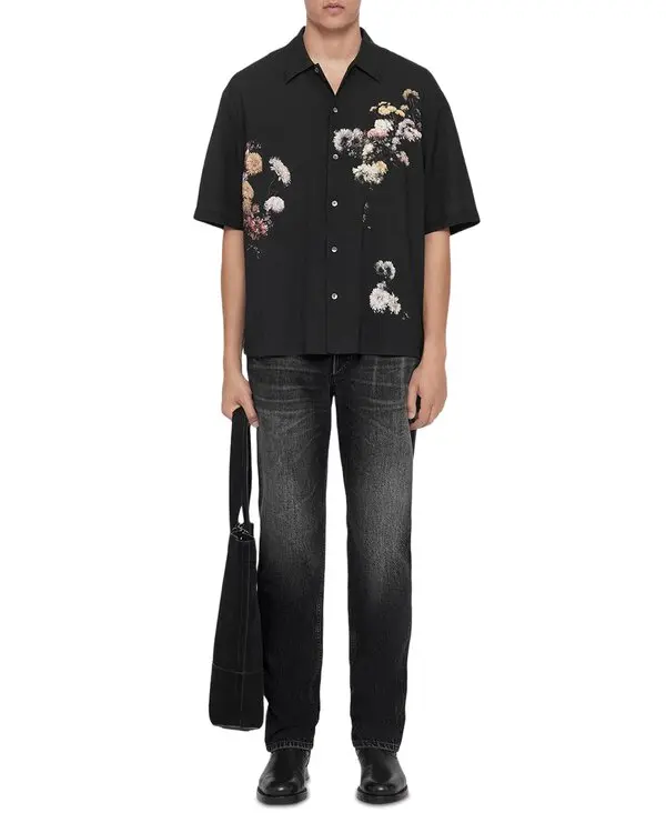 ALLSAINTS Fleur Saint Short Sleeve Shirt